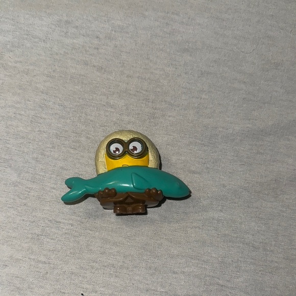 Toys | Collectible Cute Minion Toy With Fish Figure | Poshmark